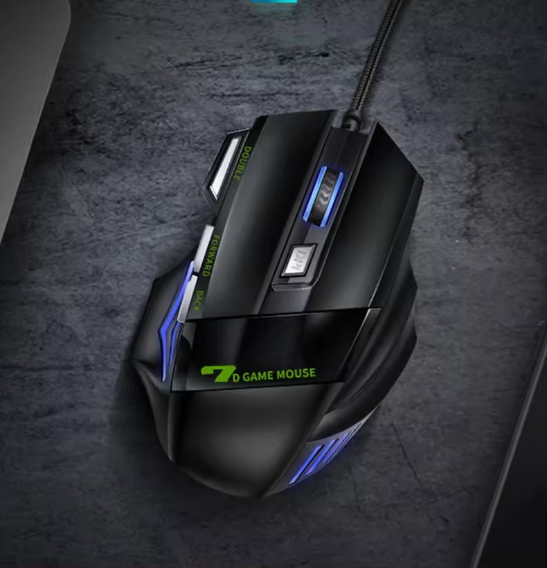 Mouse Gamer RGB – DISTRIBUCIONES ROMAN